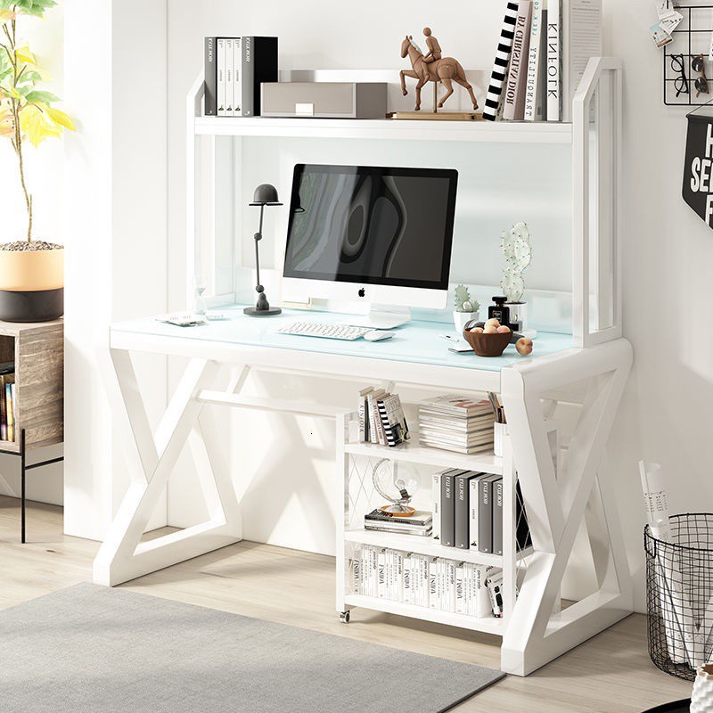 【New product】Computer Tables with Bookshelf 2/Computer Table/Study ...