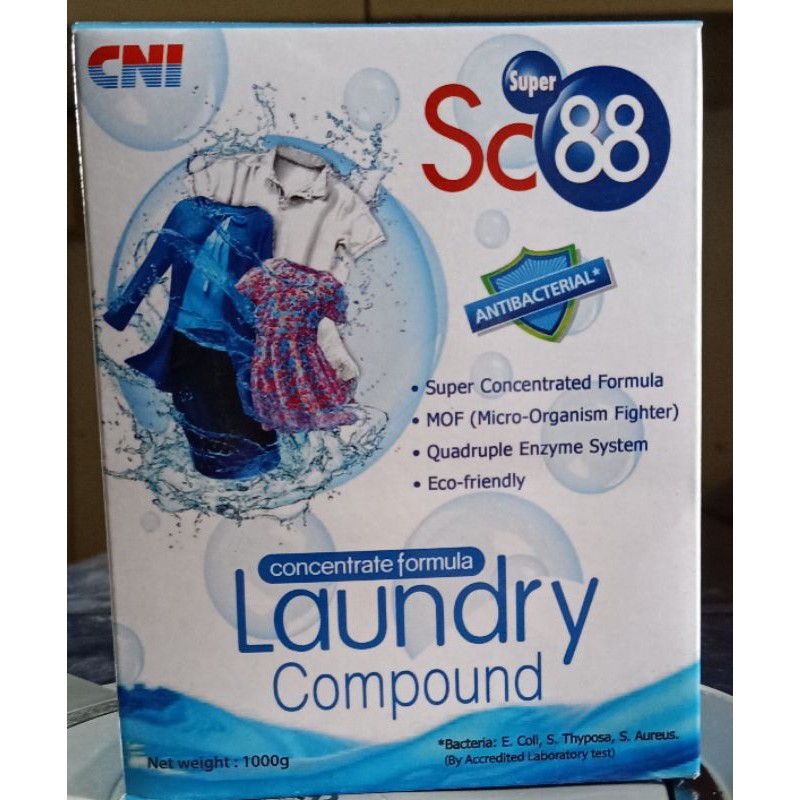 SUPER SC88 POWDER LAUNDRY DETERGENT 1 kg | Shopee Philippines