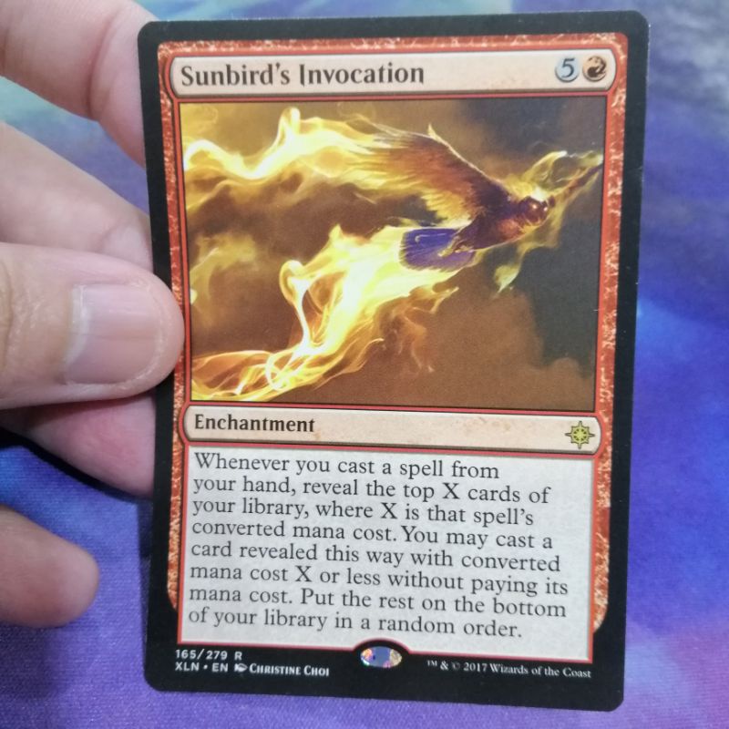1 Sunbird's Invocation IXALAN MTG magic card commander EDH | Shopee ...