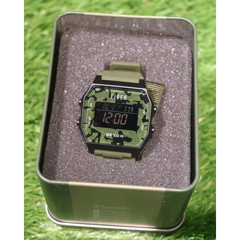 EIGER 1989 PROVO DIGITAL WATCH - Olive | Shopee Philippines