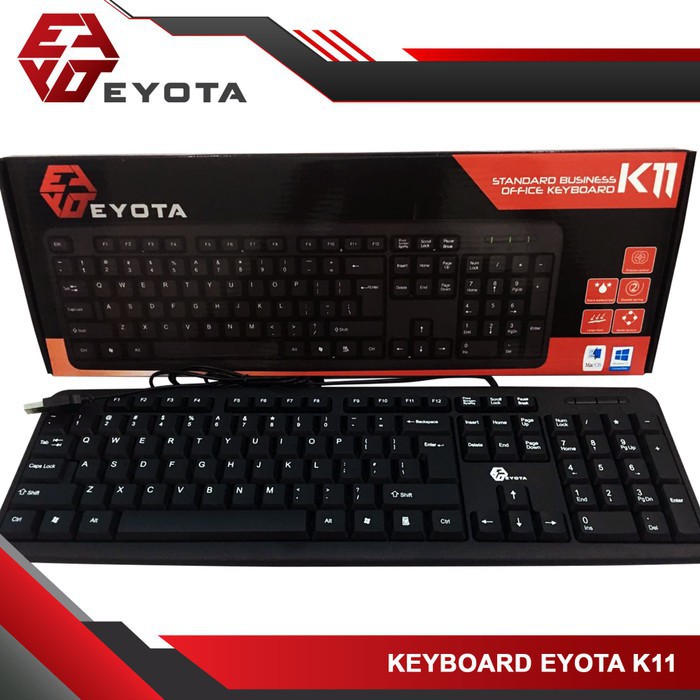 Eyota K11 USB KEYBOARD - NEW | Shopee Philippines