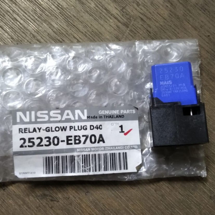 RELAY GLOW UP PLUG NISSAN NAVARA D40 LIVINA 25230-EB70A ORIGINAL ...