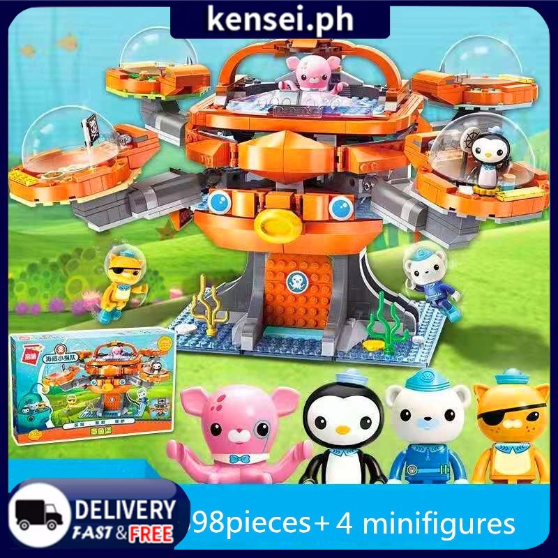 ENLIGHTEN Octonauts Octopus Playset Octopod Building Blocks kids Sets ...
