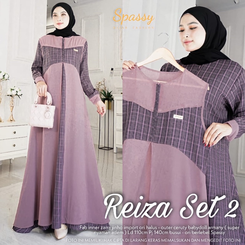 Reiza SET MAXY 2 • Zara/Ceruty Babydoll -Spassy- | Shopee Philippines