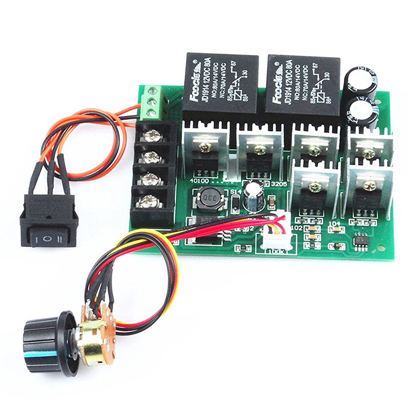 High Power 2000W 40A Forward and Reverse PWM Brush Motor Speed ...