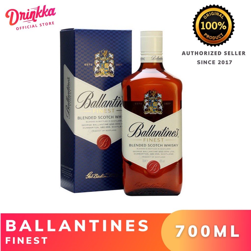 Ballantine's Finest Blended Scotch Whisky 700ml | Whiskey | Shopee Philippines