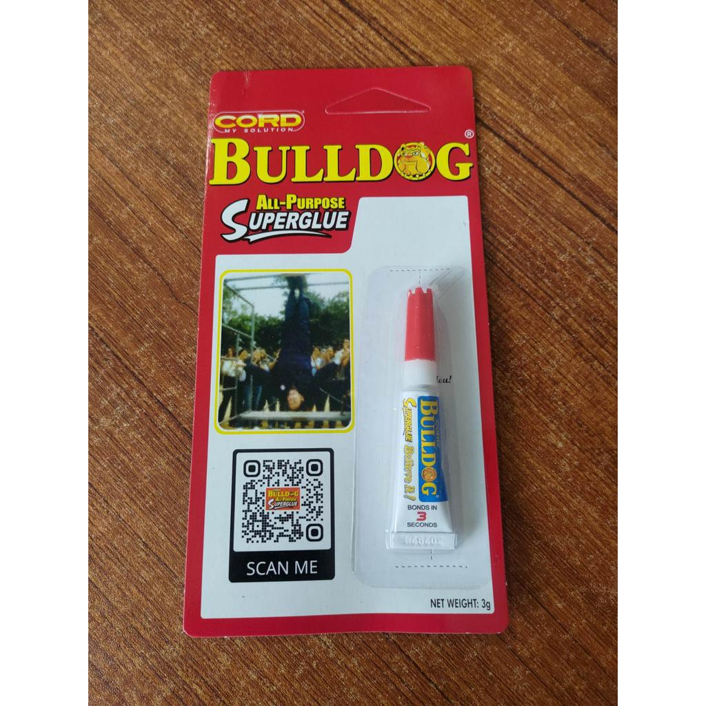 CORD BULLDOG ALL PURPOSE SUPER GLUE | 3 SECOND BOND | NET WT. 3G ...