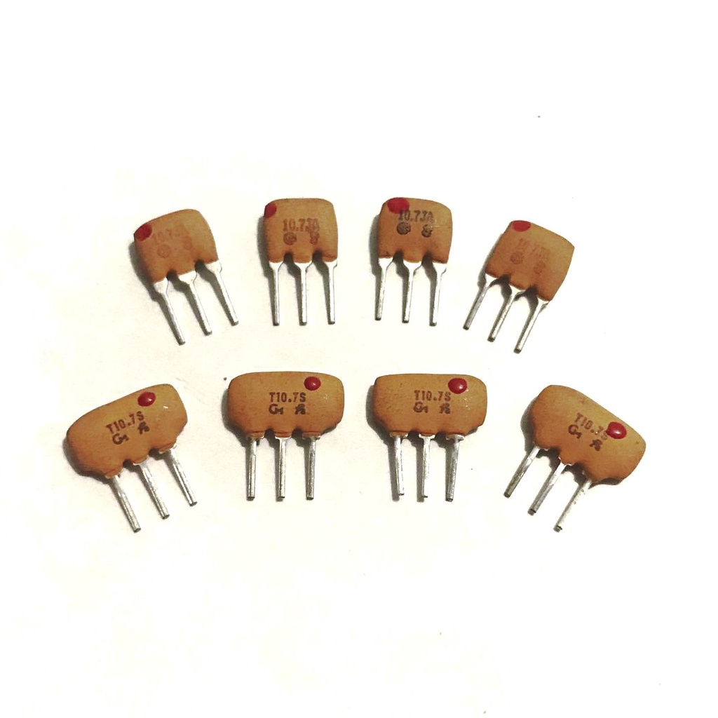 10.7MHz Piezo Ceramic Filter 3pin Resonator Crystal | Shopee Philippines