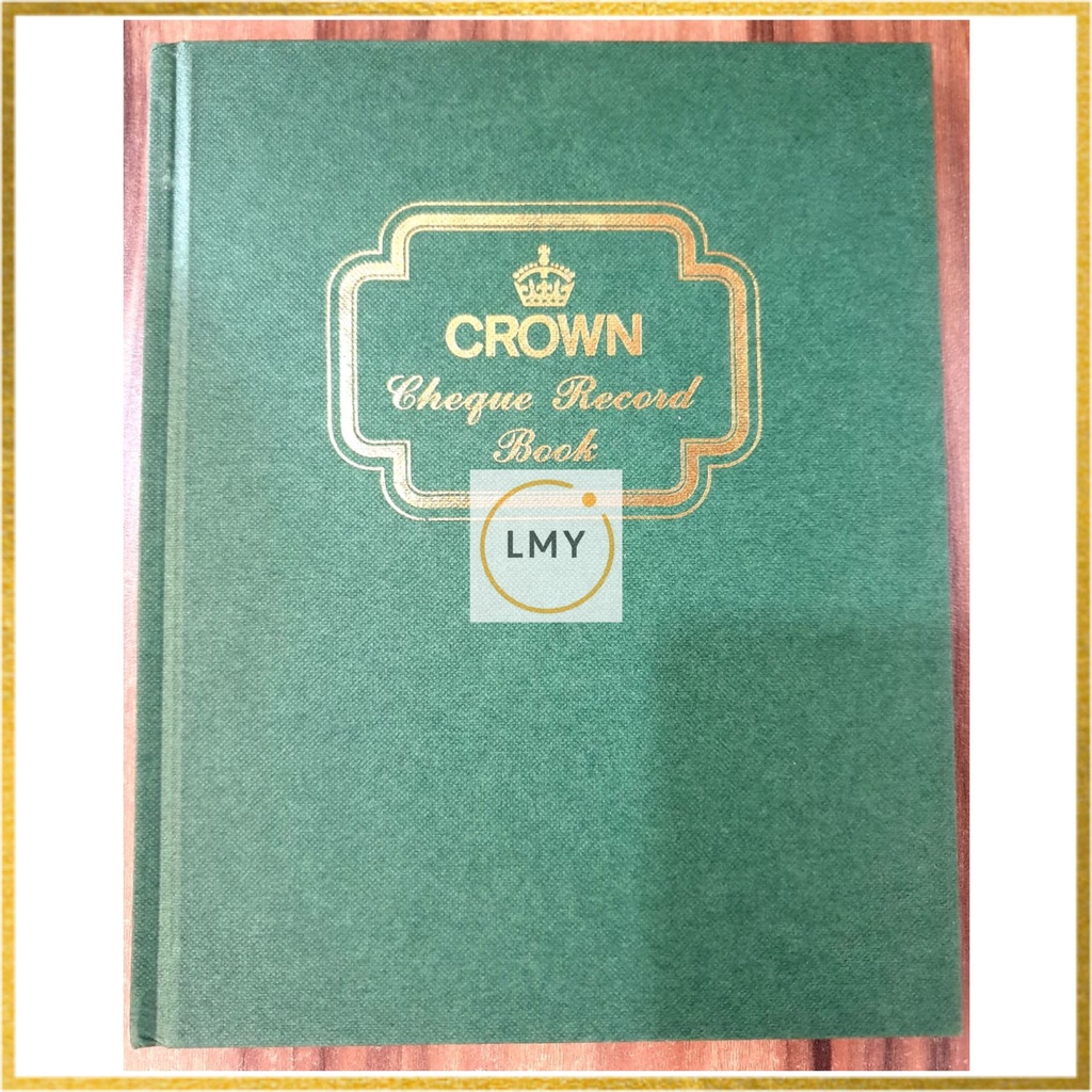 CROWN BRAND CHEQUE RECORD BOOK | Shopee Philippines