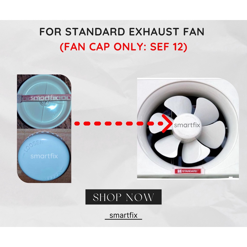 FAN CAP for Standard Exhaust Fan (SEF 12) | Shopee Philippines