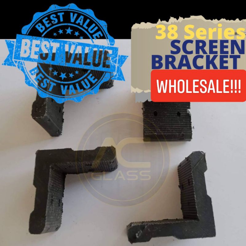 AC GLASS: SCREEN BRACKET for 38 Series (Corner Bracket) - 1 pc | Shopee ...