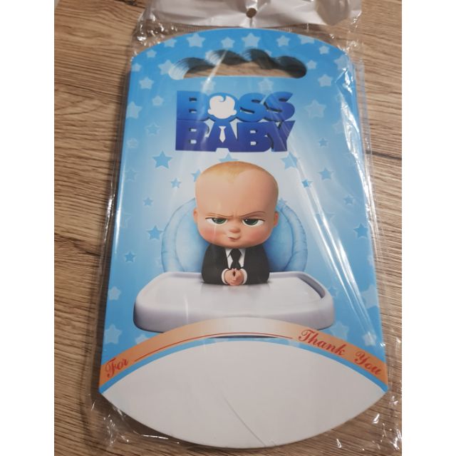 BOSS BABY OVAL / SEMI-PILLOW LOOT BOXES (10pcs/pack) | Shopee Philippines