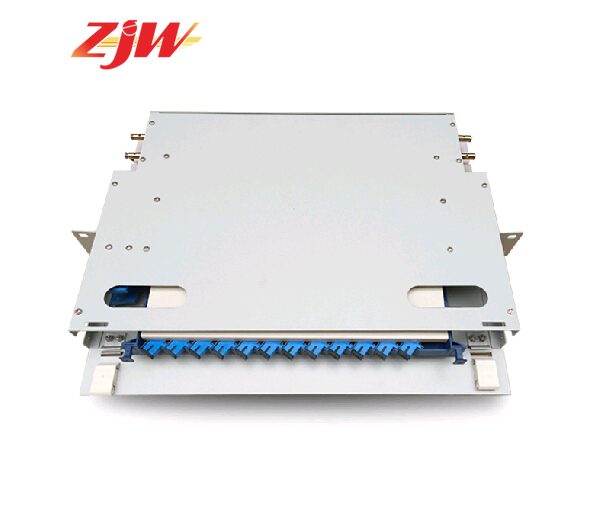19 Inch 12 Core SC ODF Optical Fiber Distribution Frame w/ 12 pcs SC ...