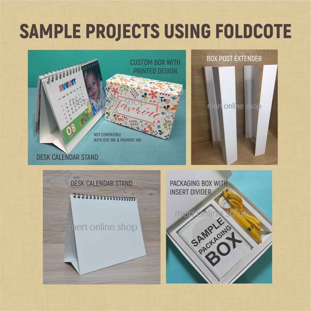 SOLID FOLDCOTE #18 350 gsm 8 x 15.5 inches 25 sheets | Shopee Philippines