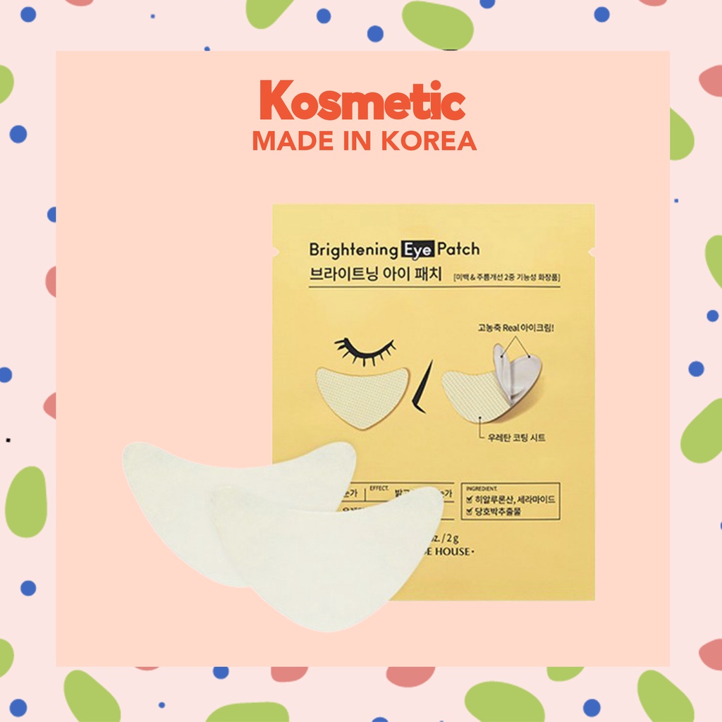 Brightening Eye Patch - 2g / WHITENING & ANTI-WRINKLE | Shopee Philippines