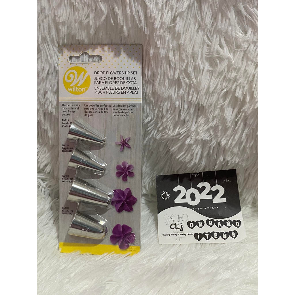 2022love11shop2020 WILTON FLOWERS TIPS SET Cake Decorations | Shopee ...