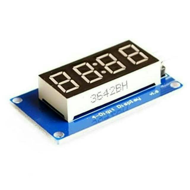 TM1637 LED 7 segments 4 digits LED Arduino module display | Shopee ...