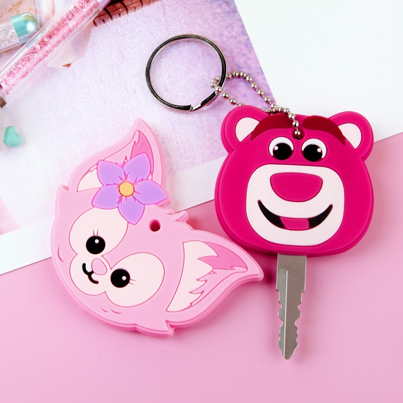 Access Control Card Holder Water Drop Key Holder Buckle Soft Silicone ...