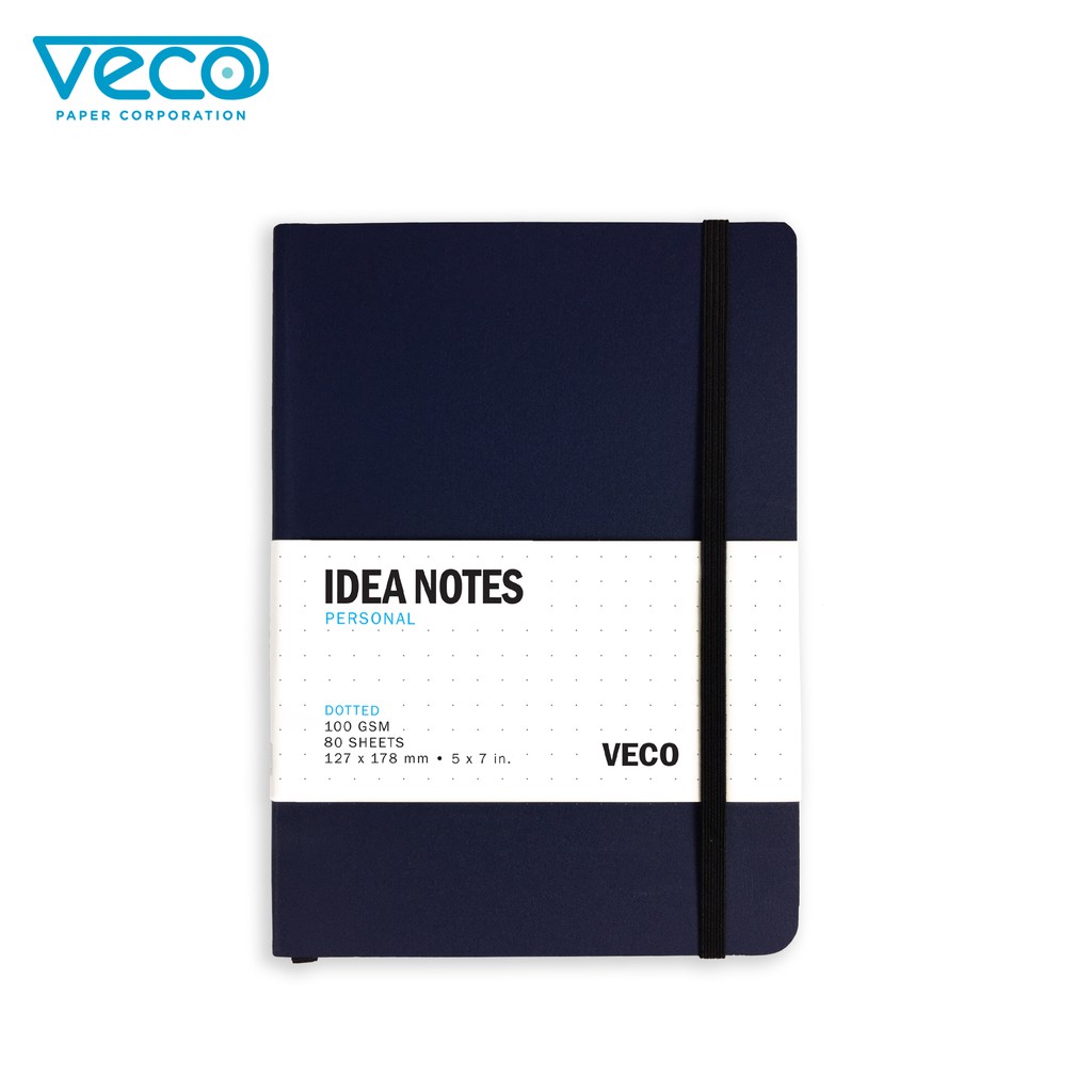 Veco Paper Idea Notes Dotted Personal Size 5inx7in (1pc) | Shopee ...