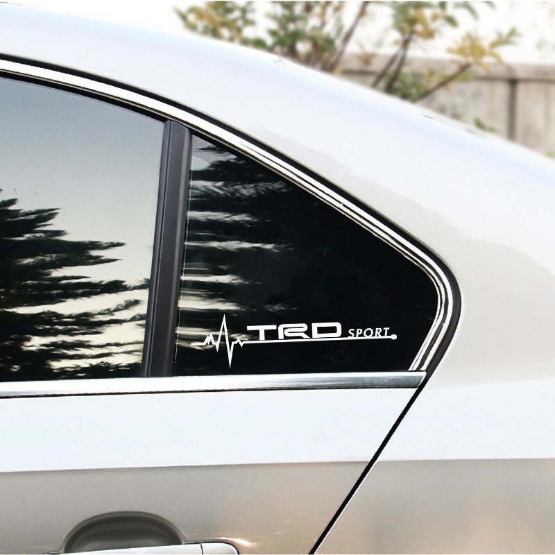 REVO 1pc TRD logo decal car window sticker | Shopee Philippines