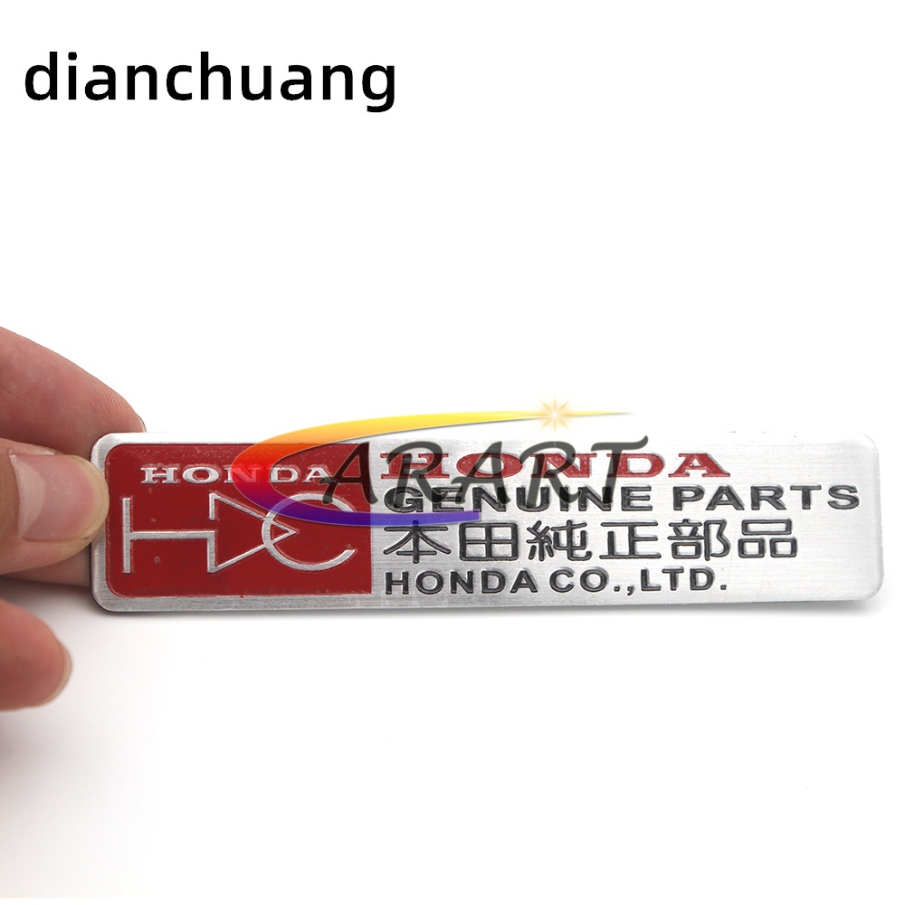 Honda HDC Mugen Power i-VTEC Metal Car Nameplate Sticker Auto Rear ...