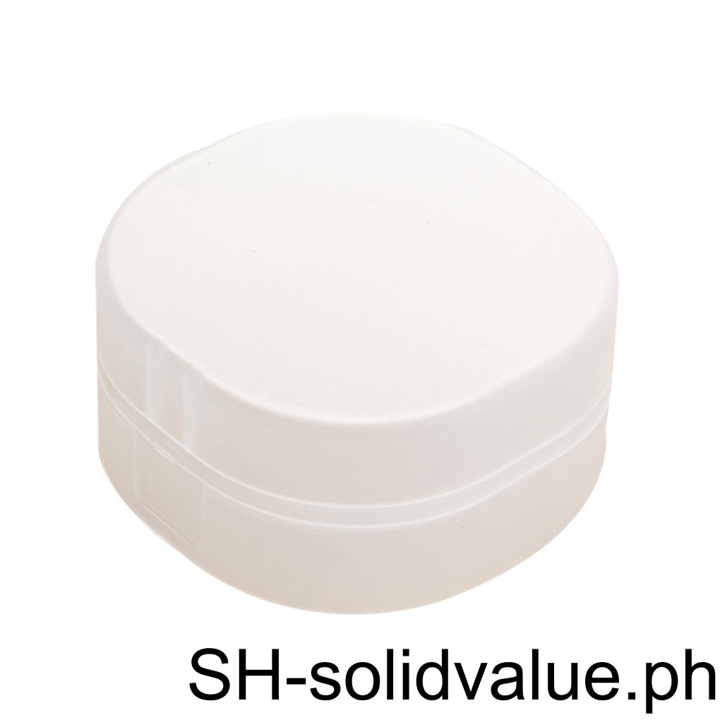 [solidvalue]Portable Soap Box Container Round Seal up Resistant Sponge ...