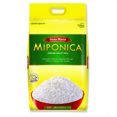 Doña Maria Rice Miponica White Rice 10kg | Shopee Philippines