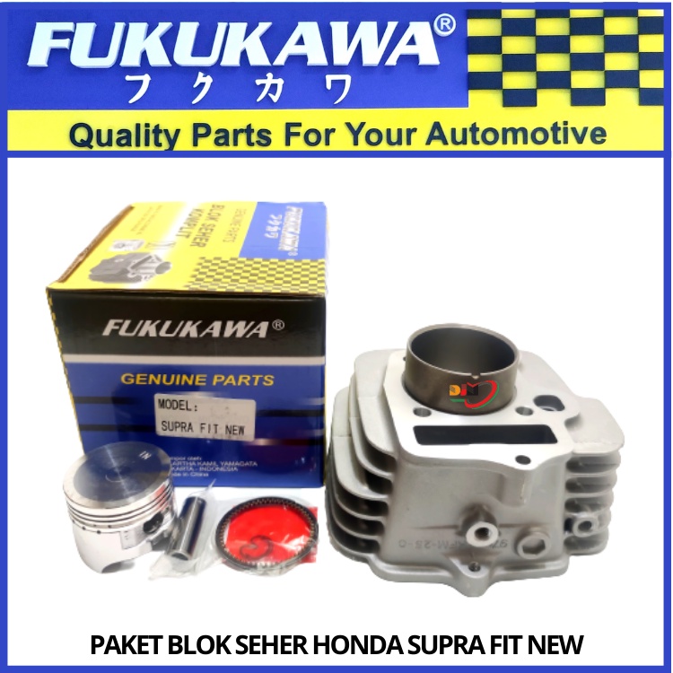 Block Piston Supra Fit New Revo 100 Legend 1set Original Fukukawa ...