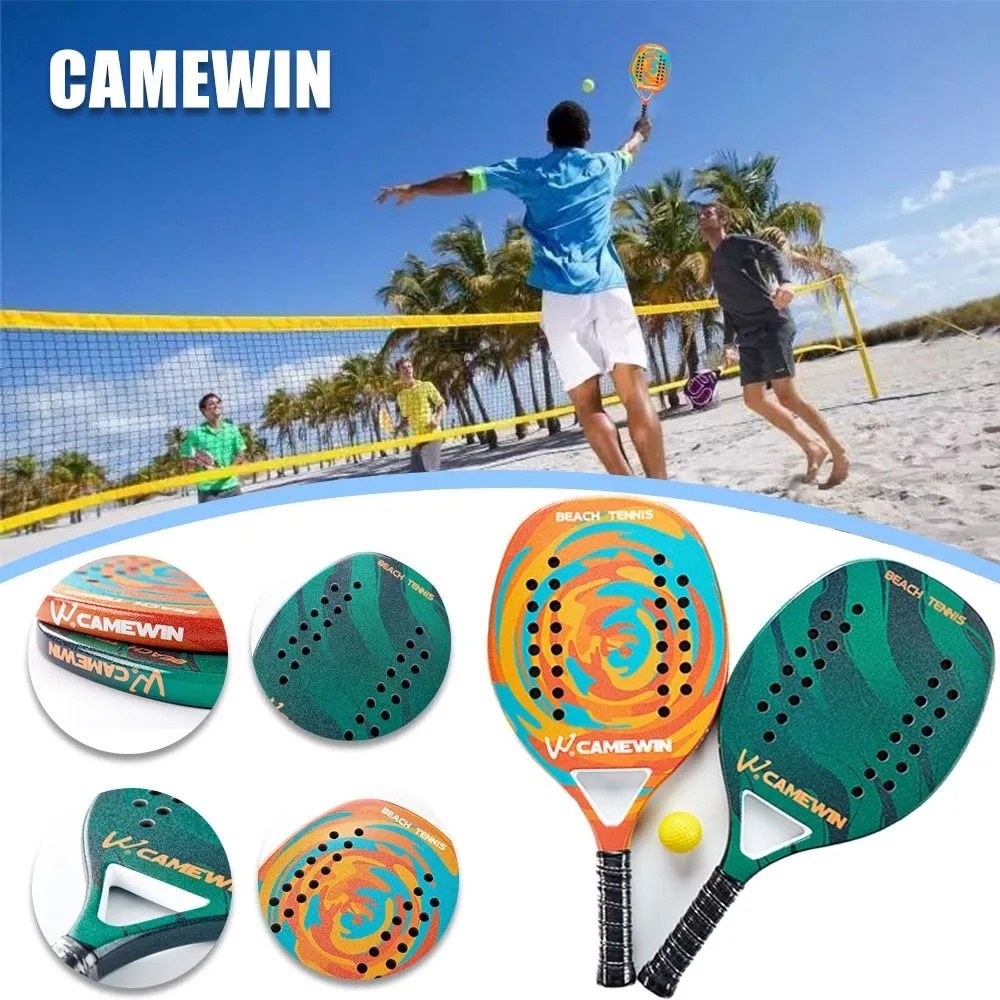 Carbon Beach Tennis Racket Beach Racket Net Racket CAMEWIN4006 | Shopee ...