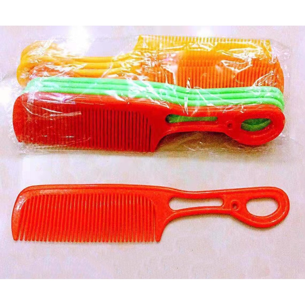 1Pack/12'S High Quality Hair Comb/Suklay Color With Handle (Random ...
