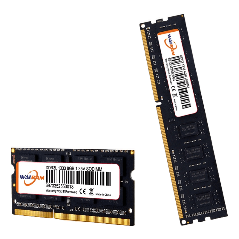 Walram RAM DIMM/SODIMM 4GB/8GB DDR3/DDR3L 1600/1333 MHz 240Pin 1.5V /1 ...