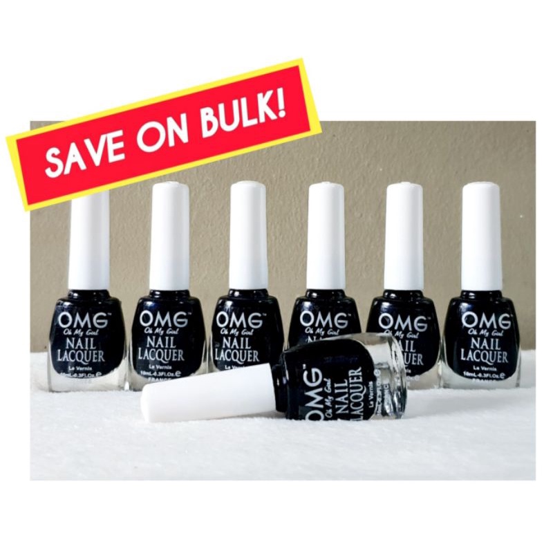 OMG Nail Polish 10ml (Bahama Blue) | Shopee Philippines