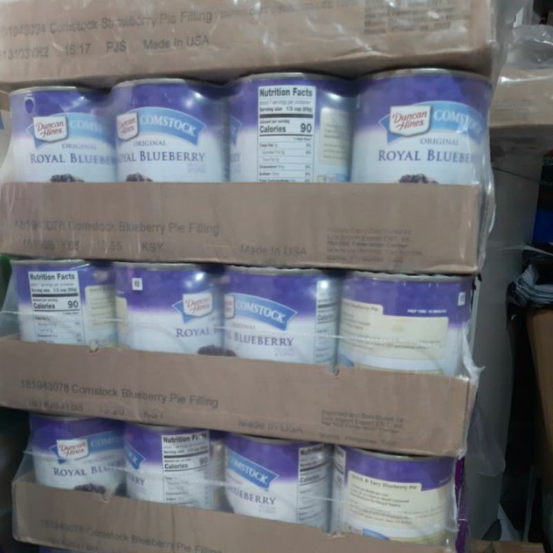 COMSTOCK ROYAL BLUEBERRY filling & topping 595g | Shopee Philippines