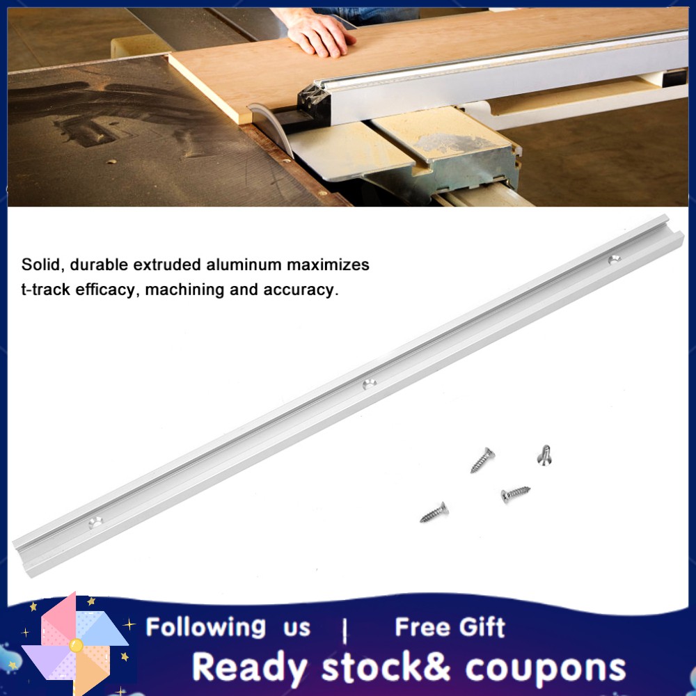 [Ready Stock] Xiyijia 300/400/500mm T-slot T-tracks Miter Track Jig ...