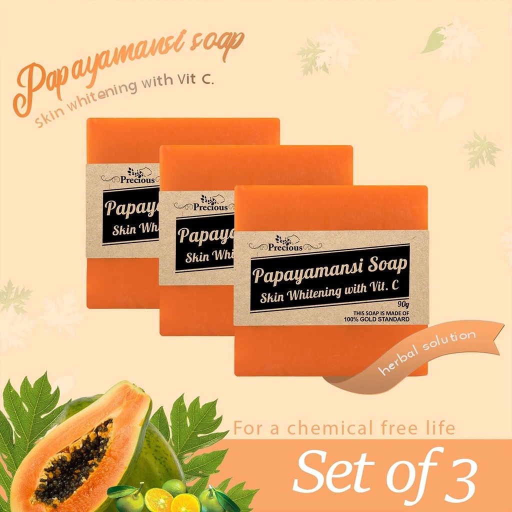 Png Papayamansi Soap Body Soap Set Of 3 3x90gram Shopee Philippines