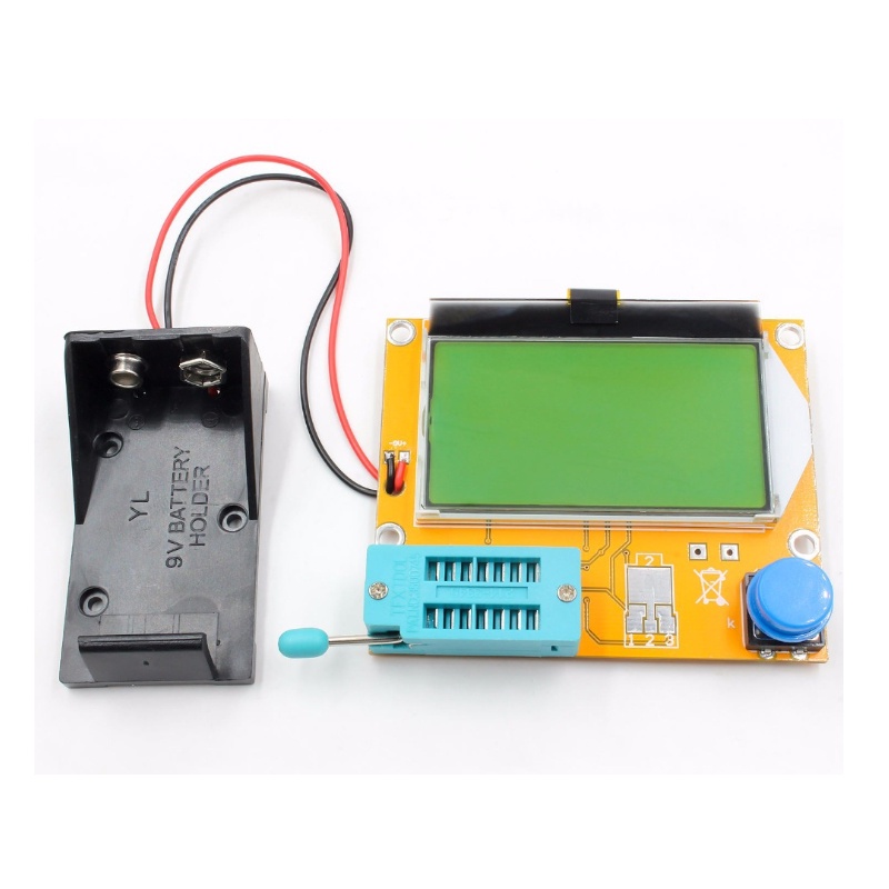 LCR-T4 Mega328 M328 Multimeter Transistor Tester Backlight ESR Meter ...