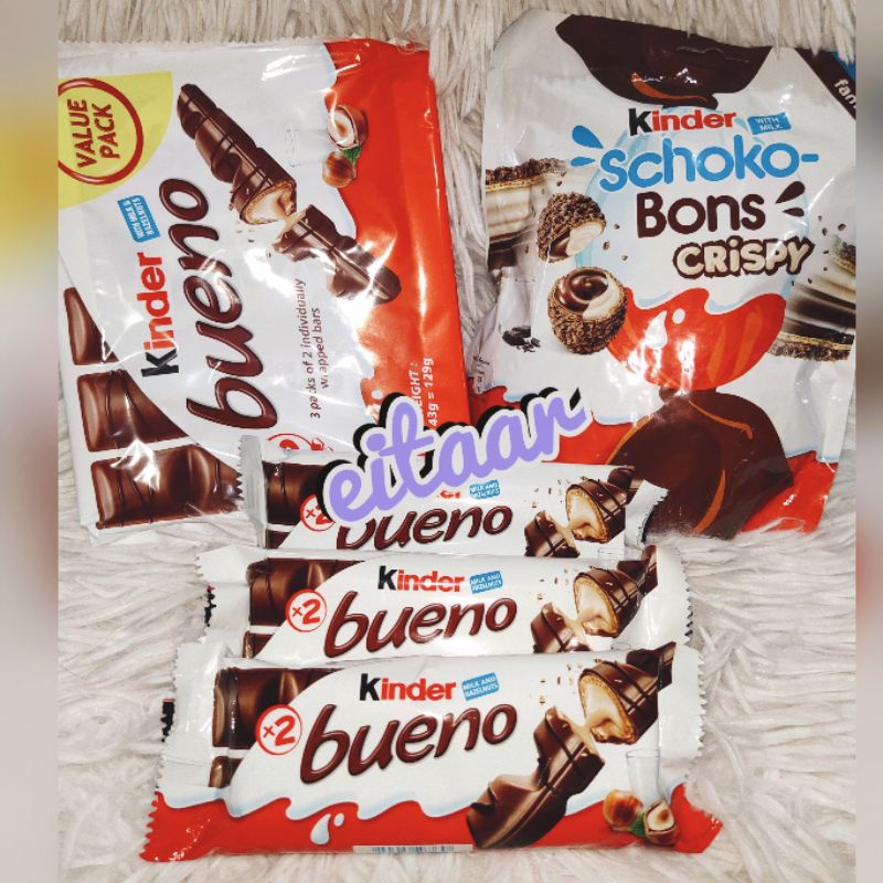 Coklat Langkawi Kinder Bueno/Tronky/ kinder Happy Hippo/Shocko Bons/Duo ...