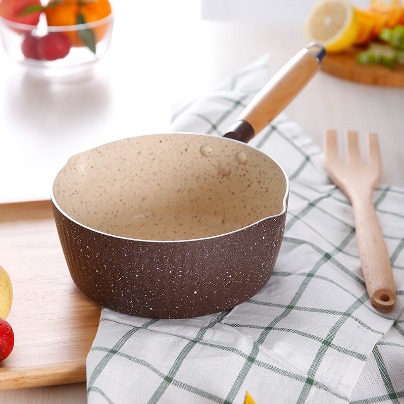 Japanese Hammered Snow Pan XuePing Noodle Pot Cooking Nonstick Pan ...