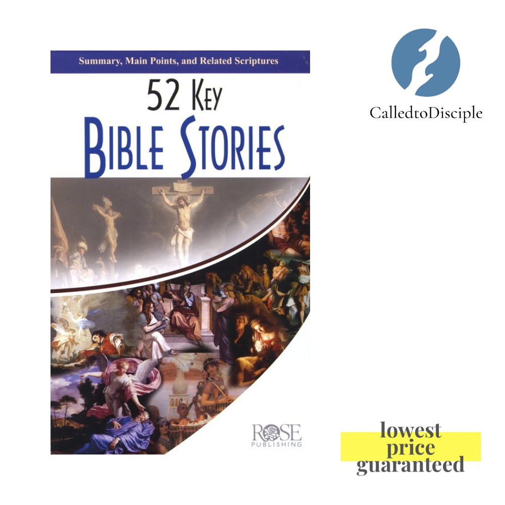 52 Key Bible Stories, Pamphlet (Christianbook) | Shopee Philippines