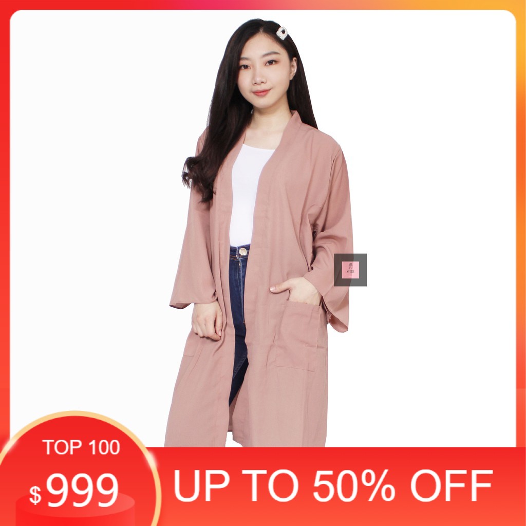 Long Cardigan / Long RENA CARDY / Long Outer Kimono / Wolfis Kimono ...