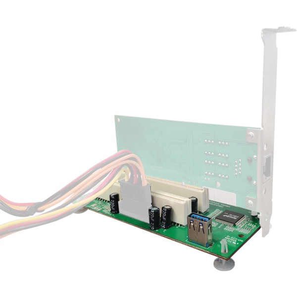 Desktop PCI Express PCI-e to Dual PCI Adapter Card PCIE PCI Slot ...