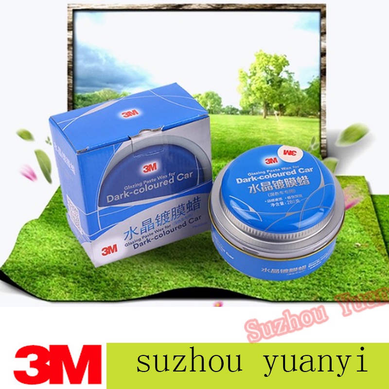 3M 39588 Glazing Paste Wax for Dark-coloured Car PN39588 | Shopee ...