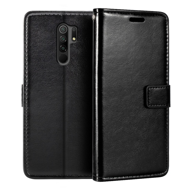 Flip Case For Xiaomi Redmi 9 9A 9AT 9C NFC 9T Case Wallet PU Leather ...