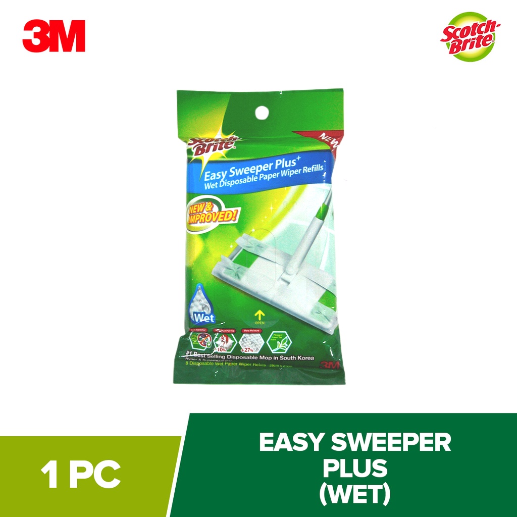 3M Scotch Brite Easy Sweeper Plus Wet Refill | Shopee Philippines