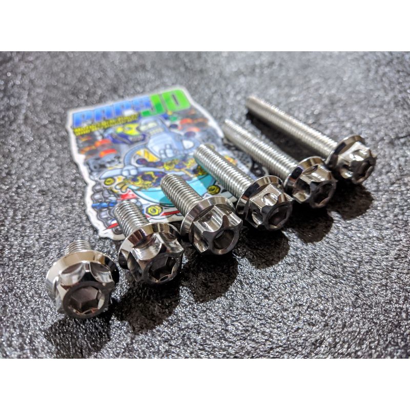 HENG BOLT CNC TYPE FINE THREAD M8 (8X15, 8X20, 8X25, 8X30, 8X35, 8X45 ...