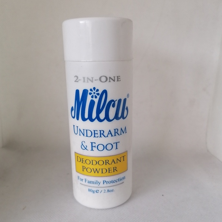 MILCU UNDERARM & FOOT DEO POWDER 80G | Shopee Philippines