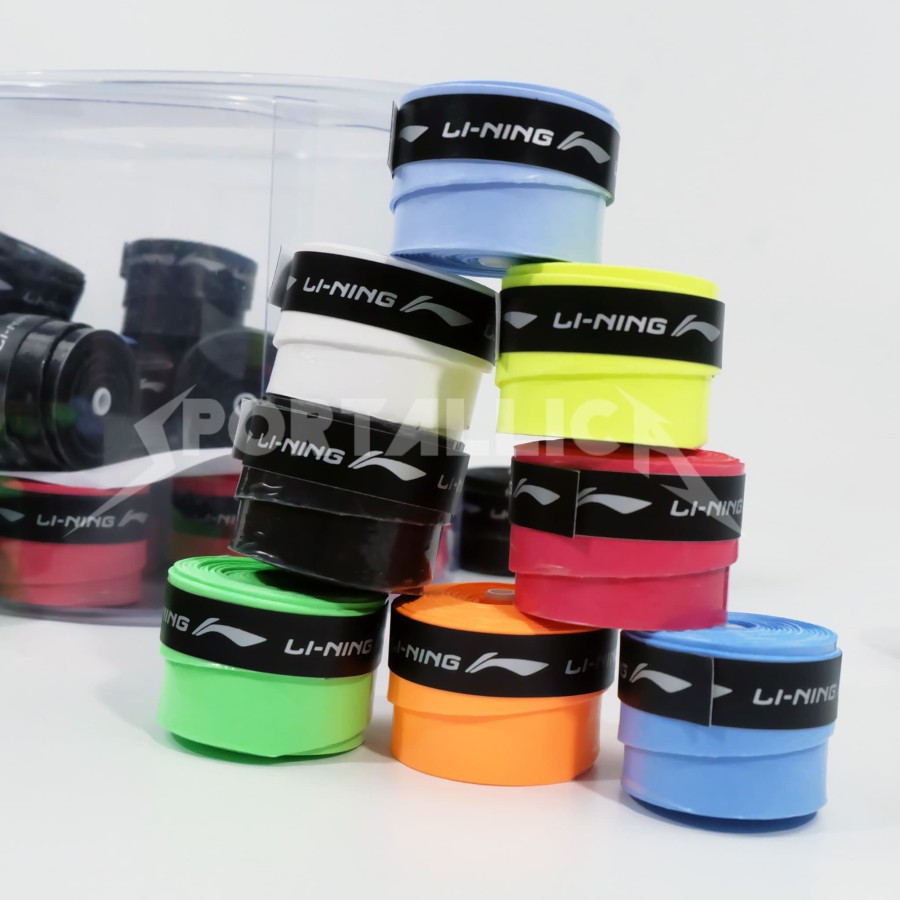 Original LI NING GP 20 ROUND RUBBER BADMINTON GRIP | Shopee Philippines