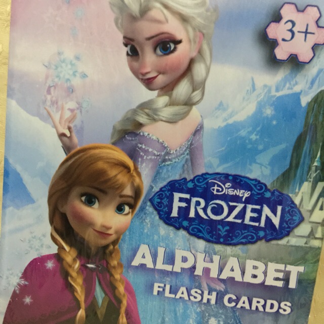 Frozen Alphabet Flash Cards | Shopee Philippines