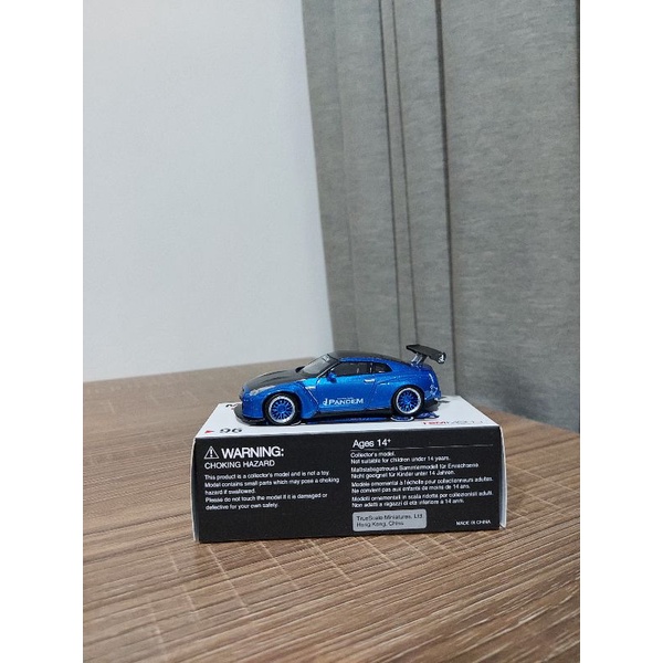 Mini GT 96 Toysrus Loose TRU Metallic Blue Pandem Nissan GTR R35 With ...