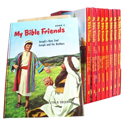 My Bible Friends Set Children's Bible Story Books Full Color Authentic ...